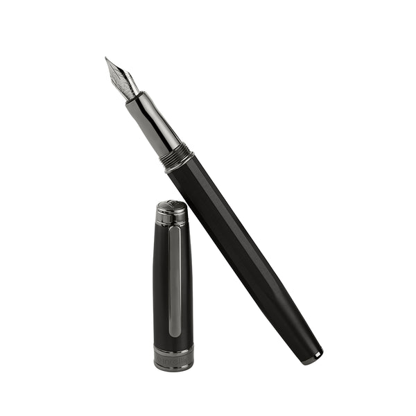 Intellio | Mystique | Mystery Black | Fountain Pen – Writing Wonders