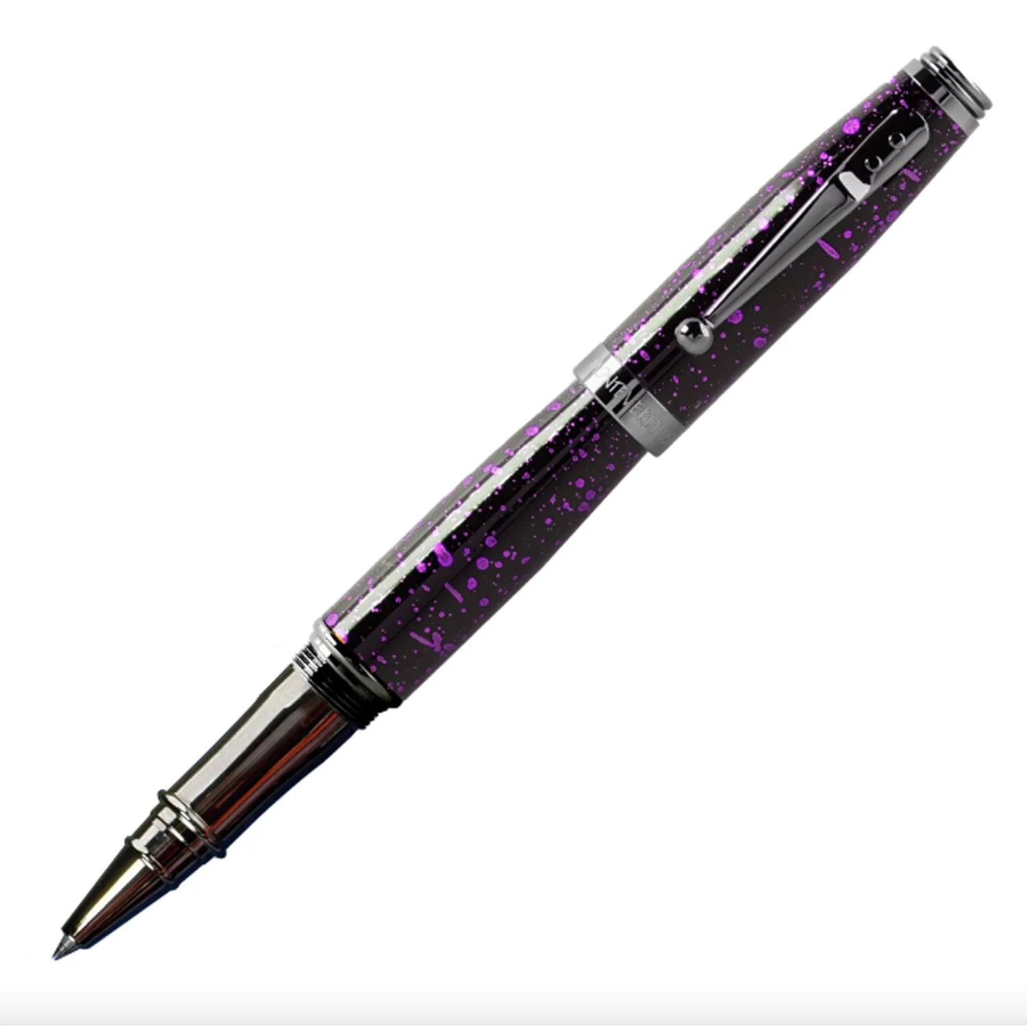 Monteverde Invincia Vega Roller Ball Pen - Starlight Purple – Writing ...