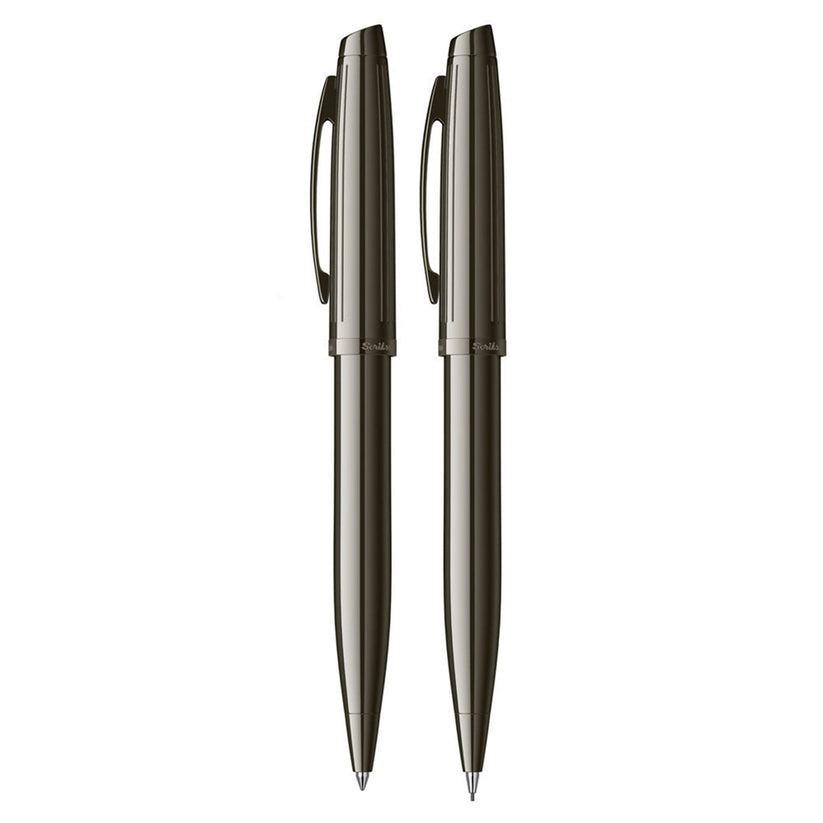 Scrikss Oscar 39 Ballpoint Pen & Mechanical Pencil Set | Titanium ...